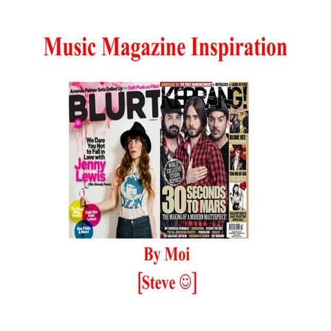 Magazine Inspiration | PPT