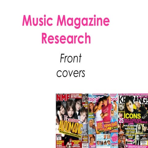 Music Magazine Collage | PPT