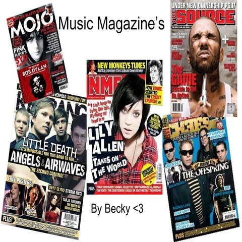 Mixmag double page spread analysis, pages 1 and 2 | PPT