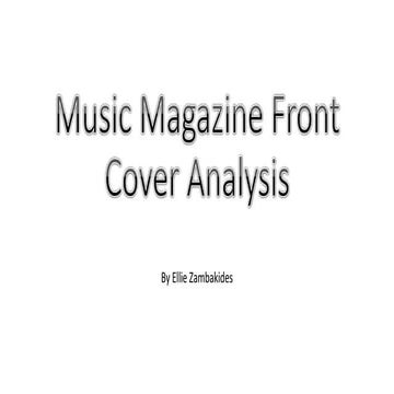 Music magazines | PPTX
