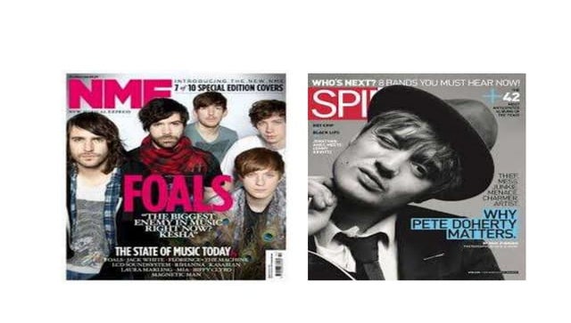 Indie Music Magazine Covers