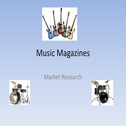 Music magazines research | PPTX