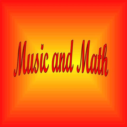 Math&music | PPT