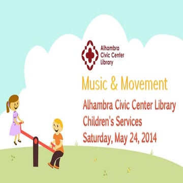 Music, Movement, and Early Literacy | PPTX | Children\'s Music | Music