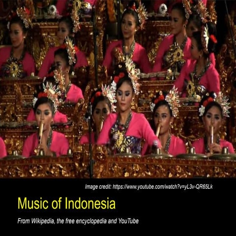 Music of Indonesia | PDF