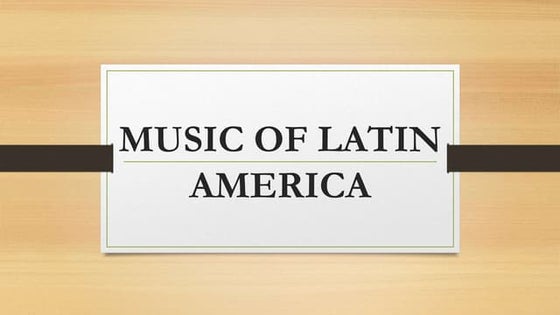 Music g10 2nd quarter latin american music | PPTX | Reggae | Music