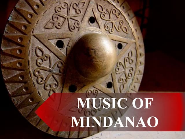 Manobo musical instruments | PPTX