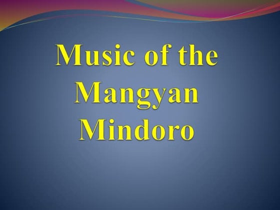 Philippine indigenous community MANGYAN .pdf | Religion & Spirituality