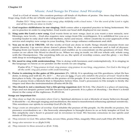 Every Person should know Why Music is Important | PDF