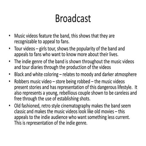 Music powerpoint- The 1975 | PPTX