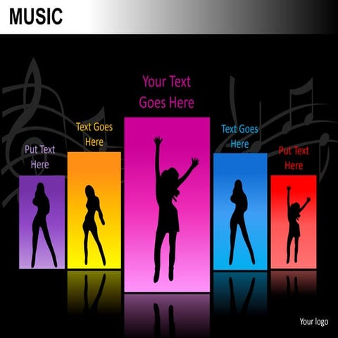 Music powerpoint presentation templates | PPTX