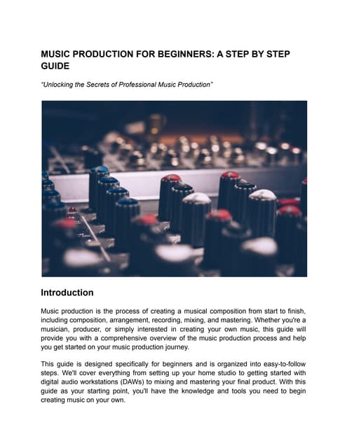 Music Production.ppt