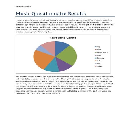 Music questionnaire results | DOCX