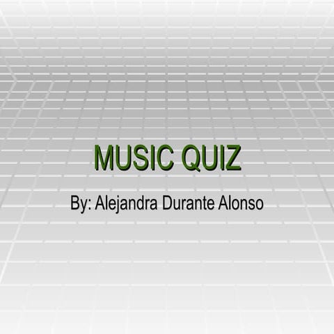 Power point music_quiz_week_5 | PPTX
