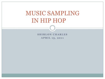 Music Sampling in Hip Hop | PPT
