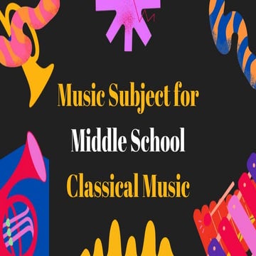 Music Subject for Middle School.ppt