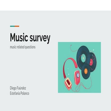 Music survey | PPT