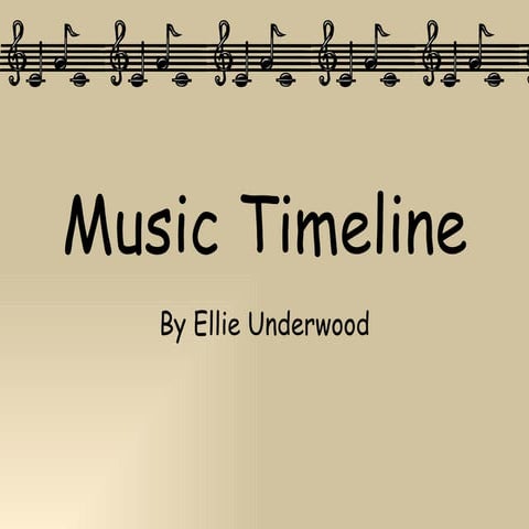 Music timeline | PPT