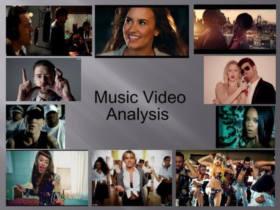 Music video analysis | PPT