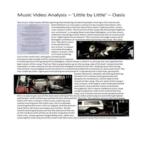 Music Video Analysis - Everybody Hurts REM | DOCX