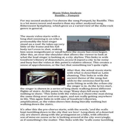 Music video analysis | DOCX | Urban Contemporary Music | Music