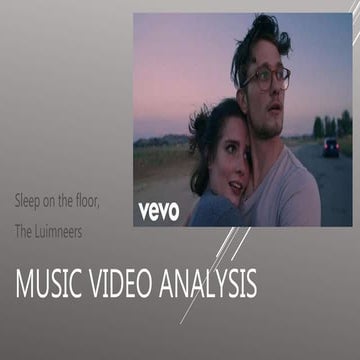 Music video analysis | PPTX