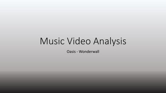 My music video analysis | DOCX