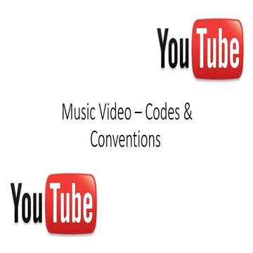 Music Videos Codes and Conventions | PDF