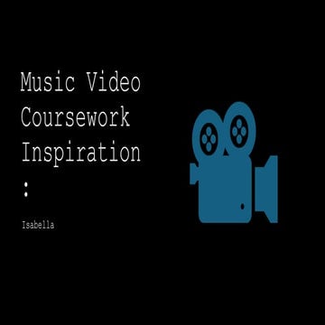 Rock Music Video Website Planning Ideas.pptx