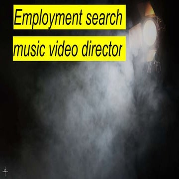 music video director.pptx