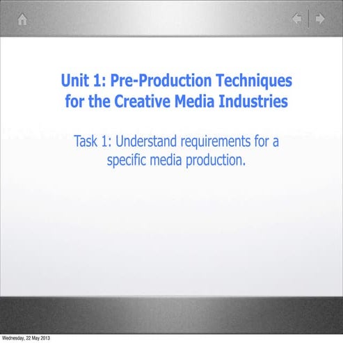 Music video presentation 22.05.13