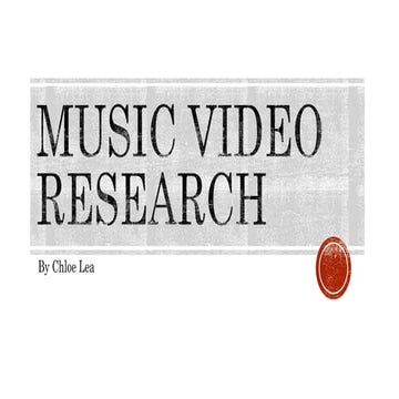 Music video analysis jhene aiko | PPTX