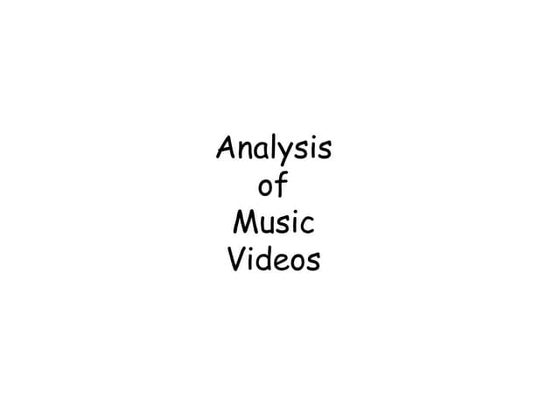 Music analysis | PPTX