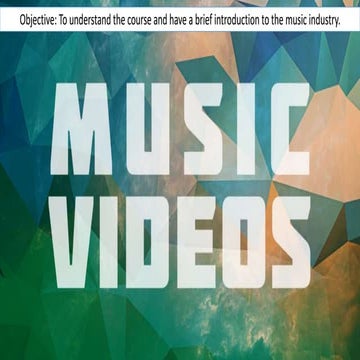 Music videos paper 1 section b | PPT