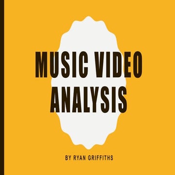 Music video textual analysis | PPT