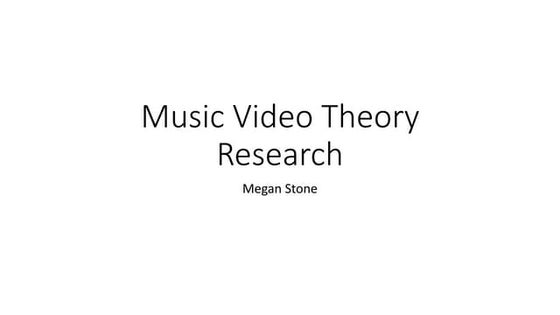 Music Video Analysis Madcon - Beggin' | PPTX