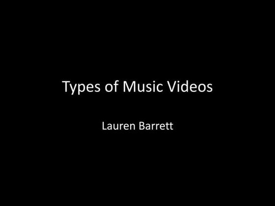 Music video theory | DOCX