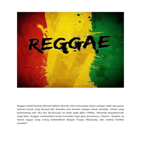 Musik reggae | PDF