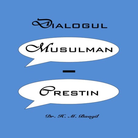 DIALOGUL MUSULMAN CRESTIN | PDF