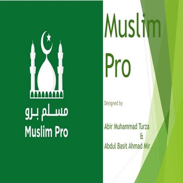 Muslim Pro | PPTX