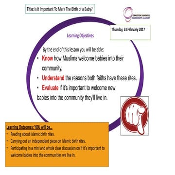Muslim Birth Rites & Class Debate | PPTX