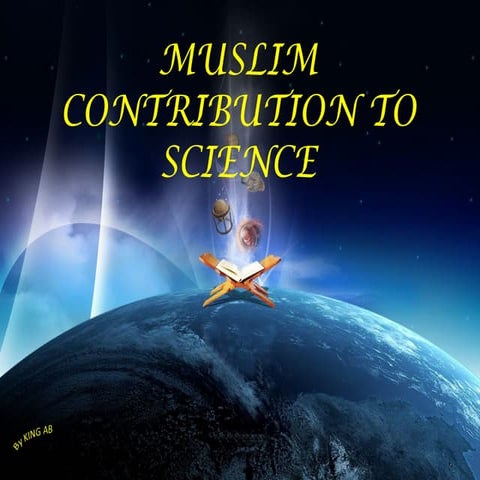 Muslim contribution to science | PPT