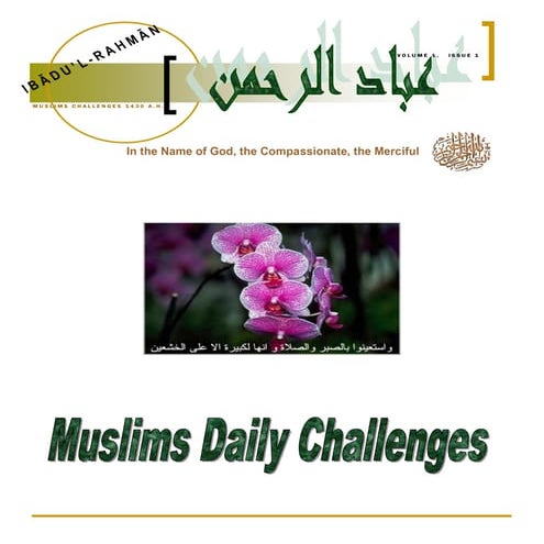 Muslim daily challenges (1) | PDF
