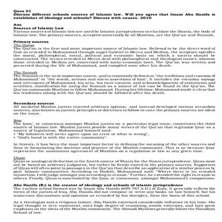 Muslim Law (L.L.B. 1st Year) Preliminary | DOCX