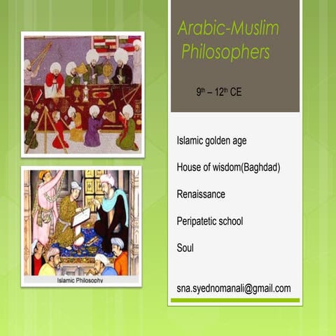 Muslim philosopher | PPT