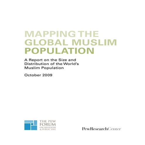 Mapping the Global Muslim Population | PDF