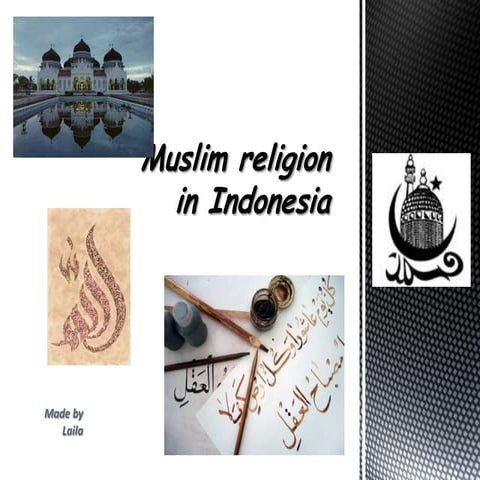 Muslim religion in indonesia | PPTX