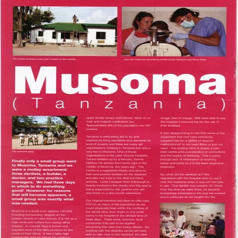 Musoma Project | PDF