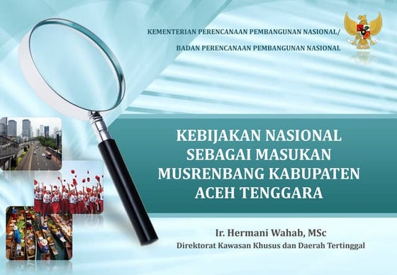 Presentasi musrenbang | PPTX