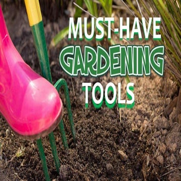Must Have Gardening Tools | PPTX